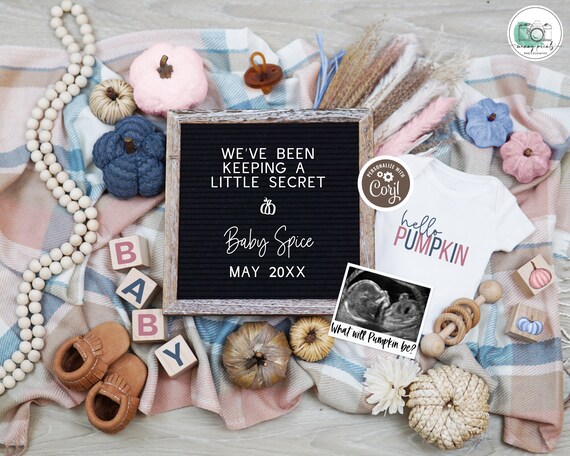 Digital Pregnancy Announcement, Fall We've Been Keeping a Secret ...