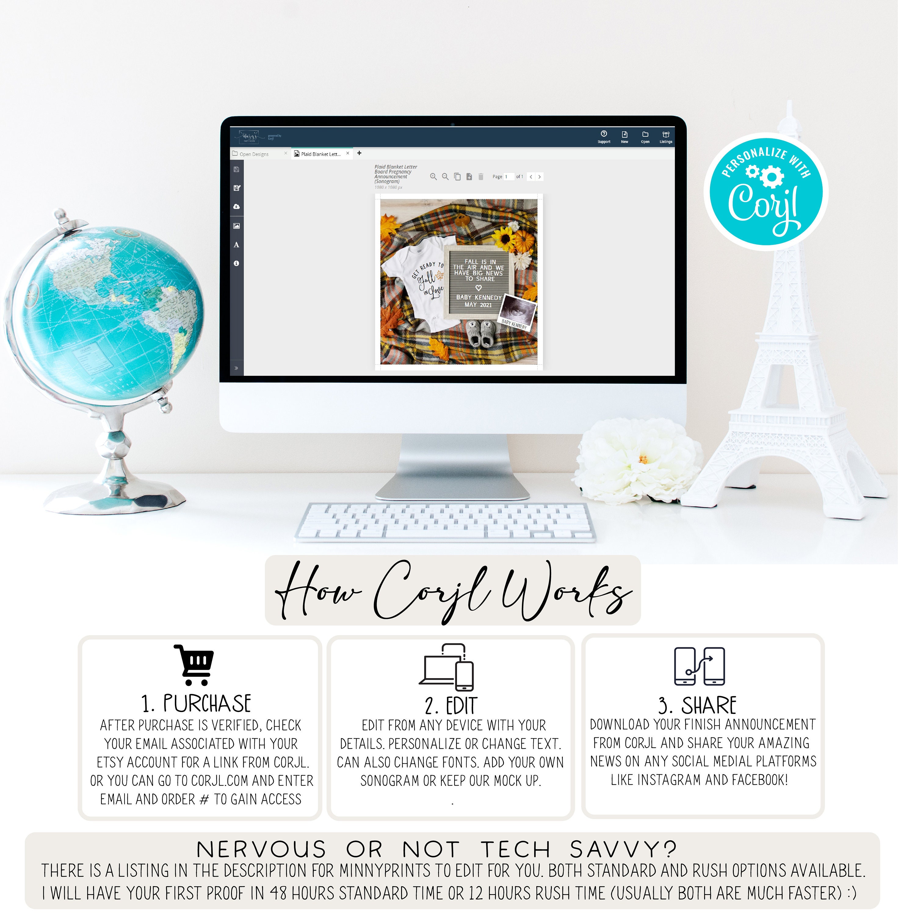 Teacher Pregnancy Announcement: School Theme Baby Reveal (digital) - Etsy