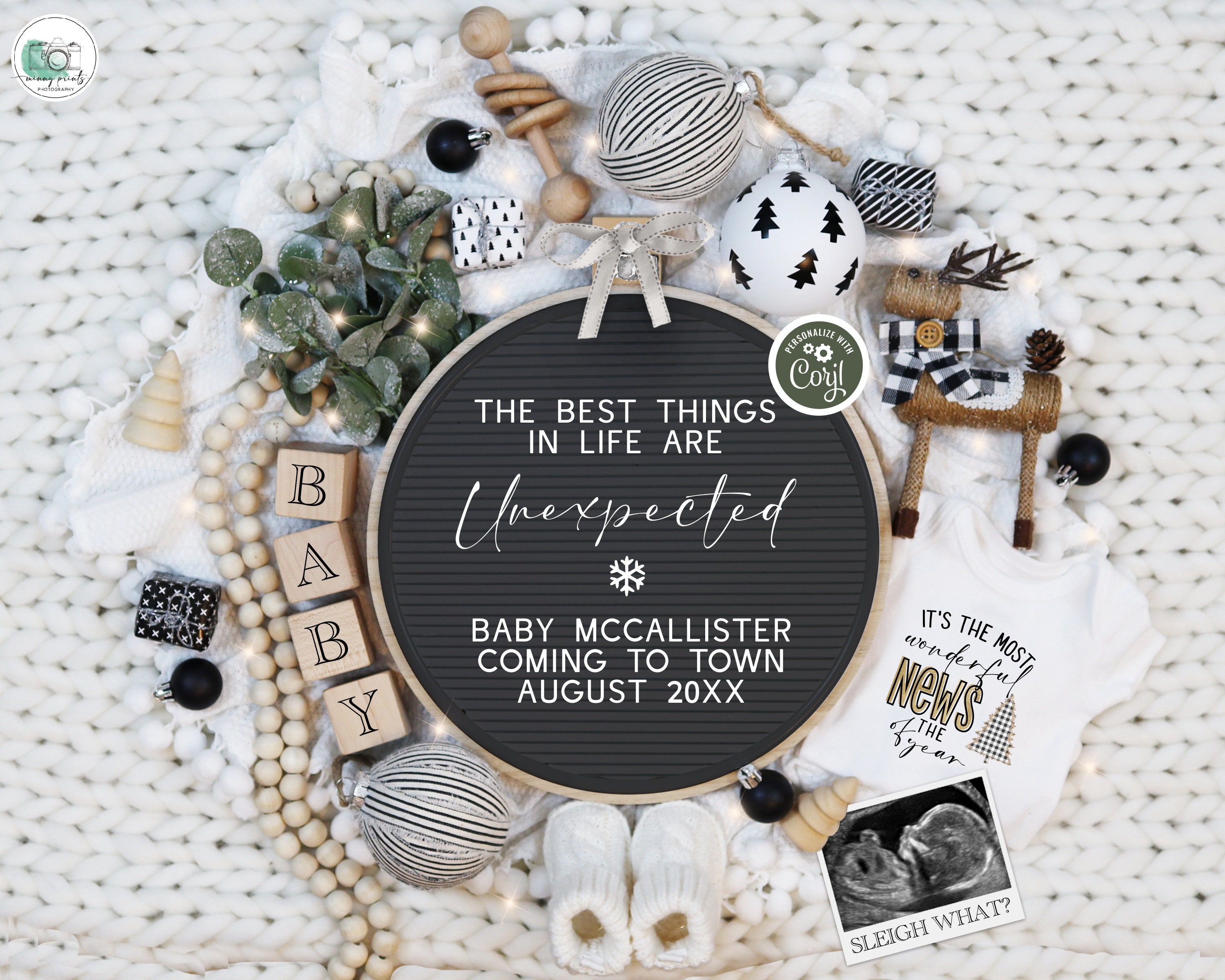 First Baby Announcement