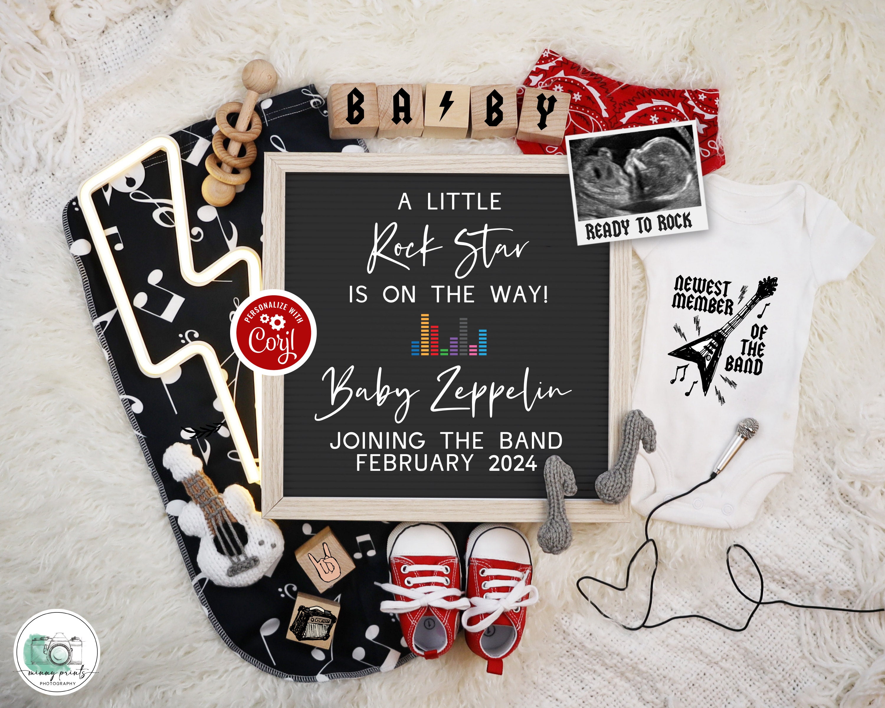 Rockstar Baby Clothesline