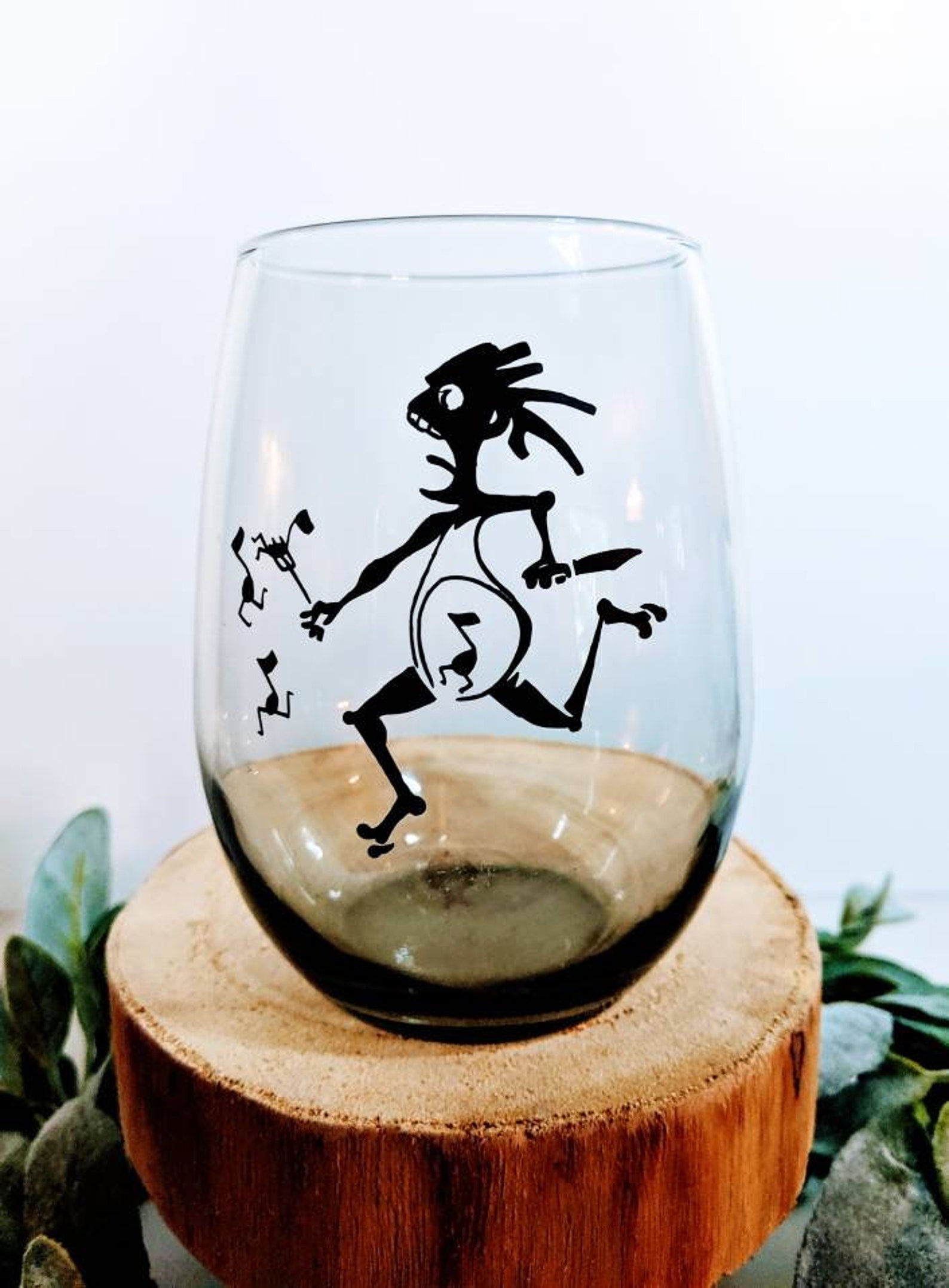 Widespread Panic Note Eater Stemless Wine Glass - Etsy