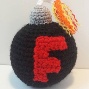 F Bomb Toy, 5 1/4" (13 Cm) Desk Toy, Gag Gift, Unique Gift, Single and ...