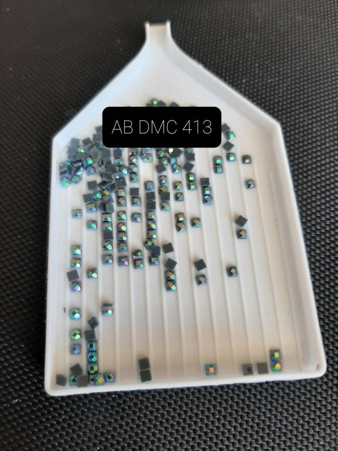 Aurora Borealis Rhinestone AB DMC 413. SQUARE - Etsy