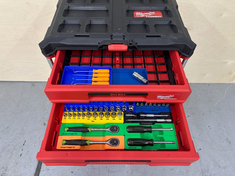 Milwaukee Packout Thin Drawer Gridfinity Organizer - Etsy