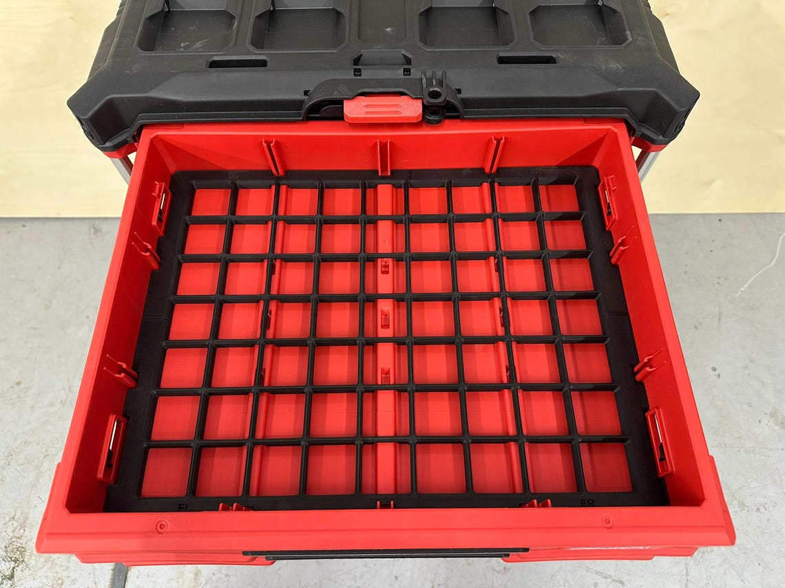 Milwaukee Packout Thin Drawer Gridfinity Organizer - Etsy