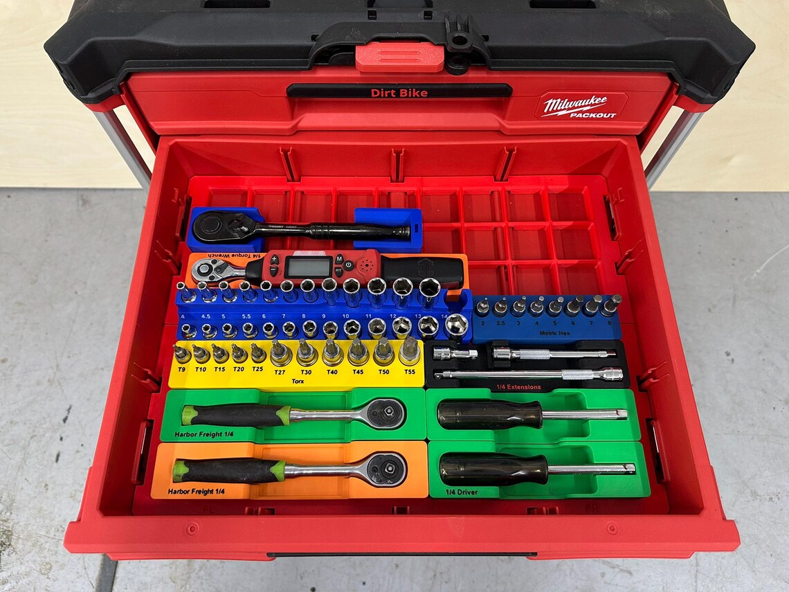 Milwaukee Packout Thin Drawer Gridfinity Organizer - Etsy