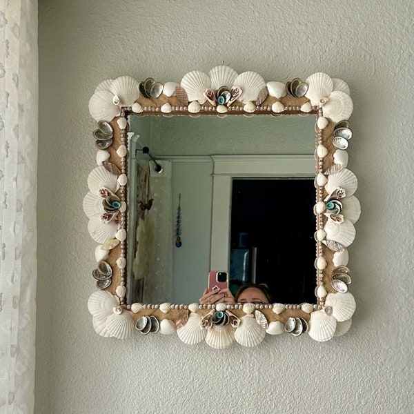 Seashell Mirror - Etsy