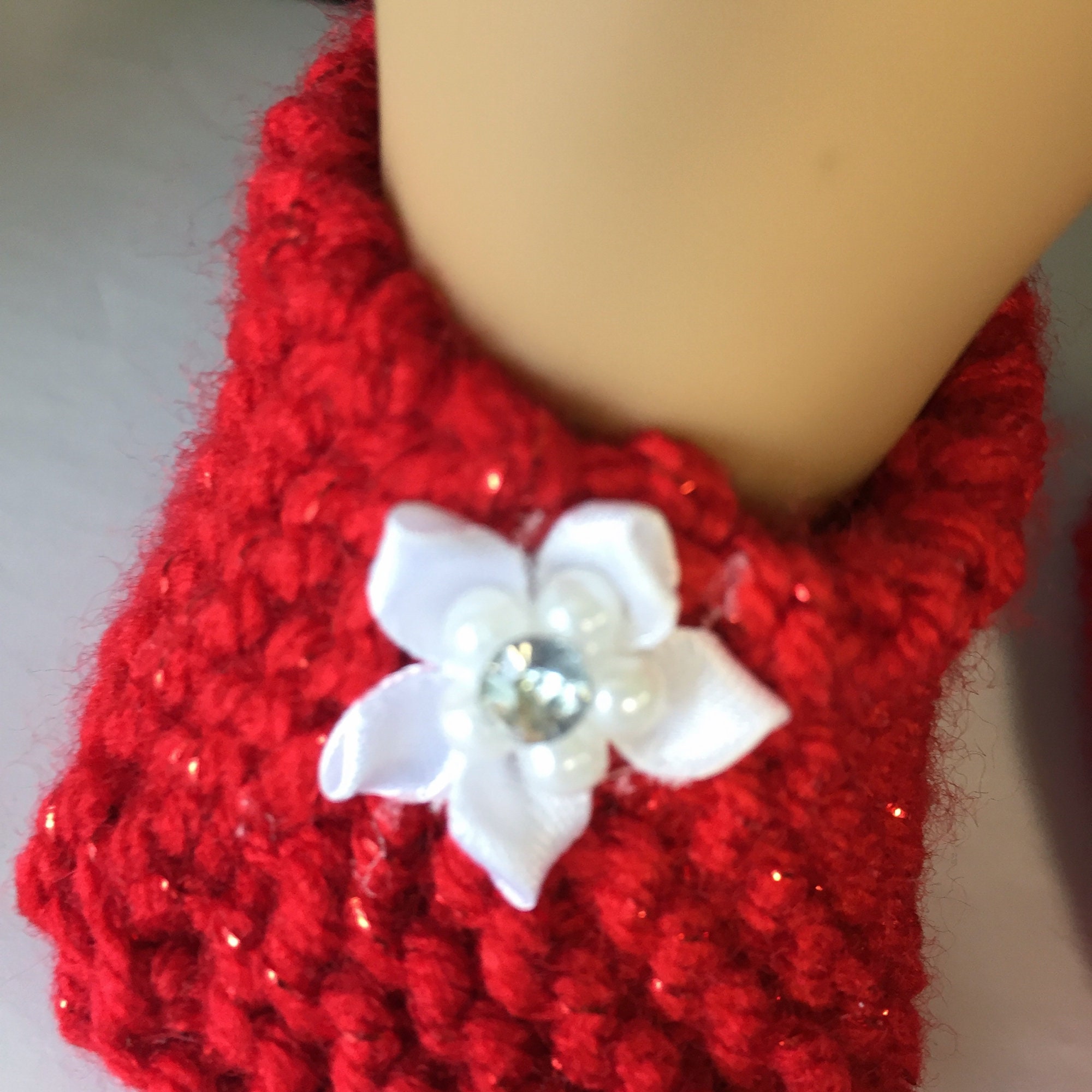 Handmade knitted slippers 18 inch doll slippers Holiday | Etsy