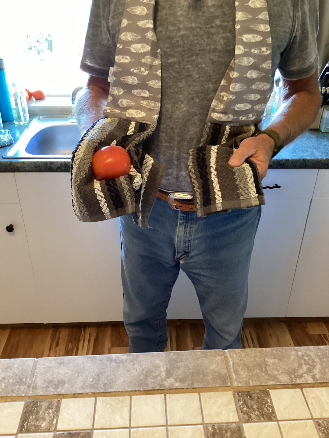 Spring Kitchen Boas, Tea Towels, Kitchen Scarf, Mans Cooking Towel ...