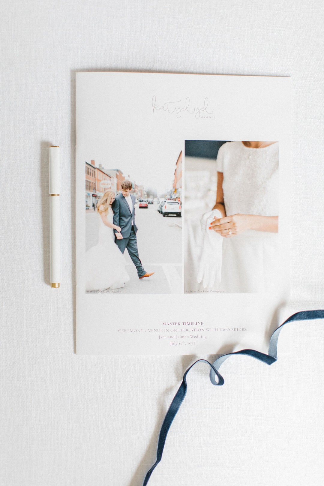 Custom Wedding Timelines: Without a First Look - Etsy