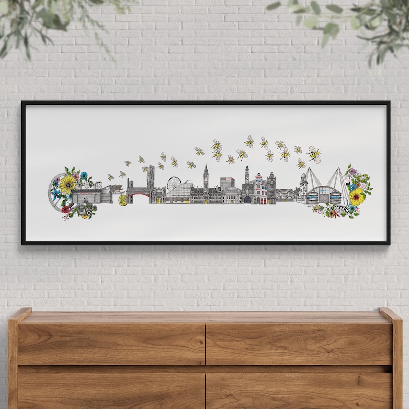 Manchester Print - Etsy UK