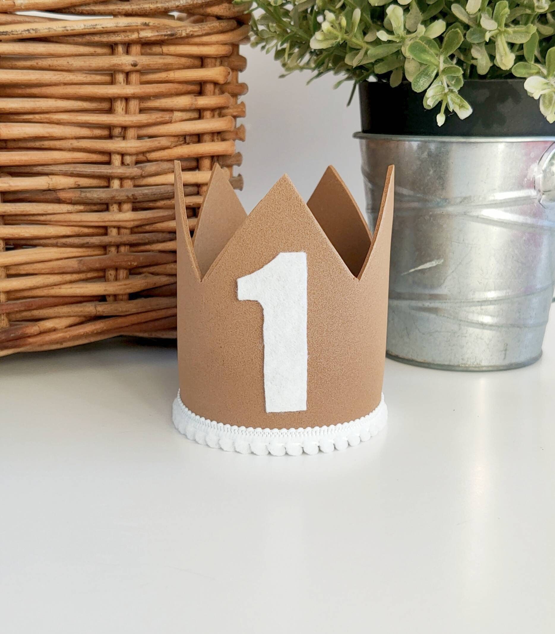 Cake Smash 1st Birthday Hat Crown - Etsy