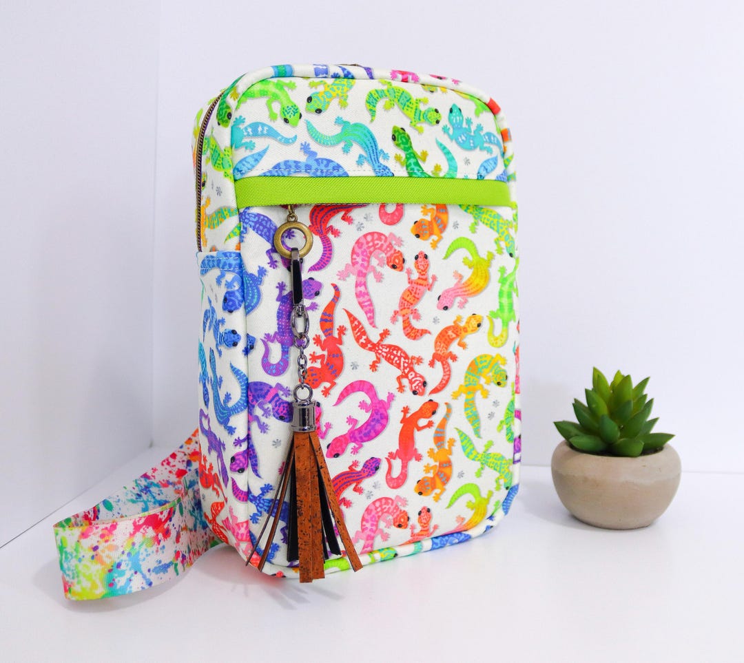 Travel Sling Leopard Geckos, Lizard Sling Bag, Reptile Sling Bag ...