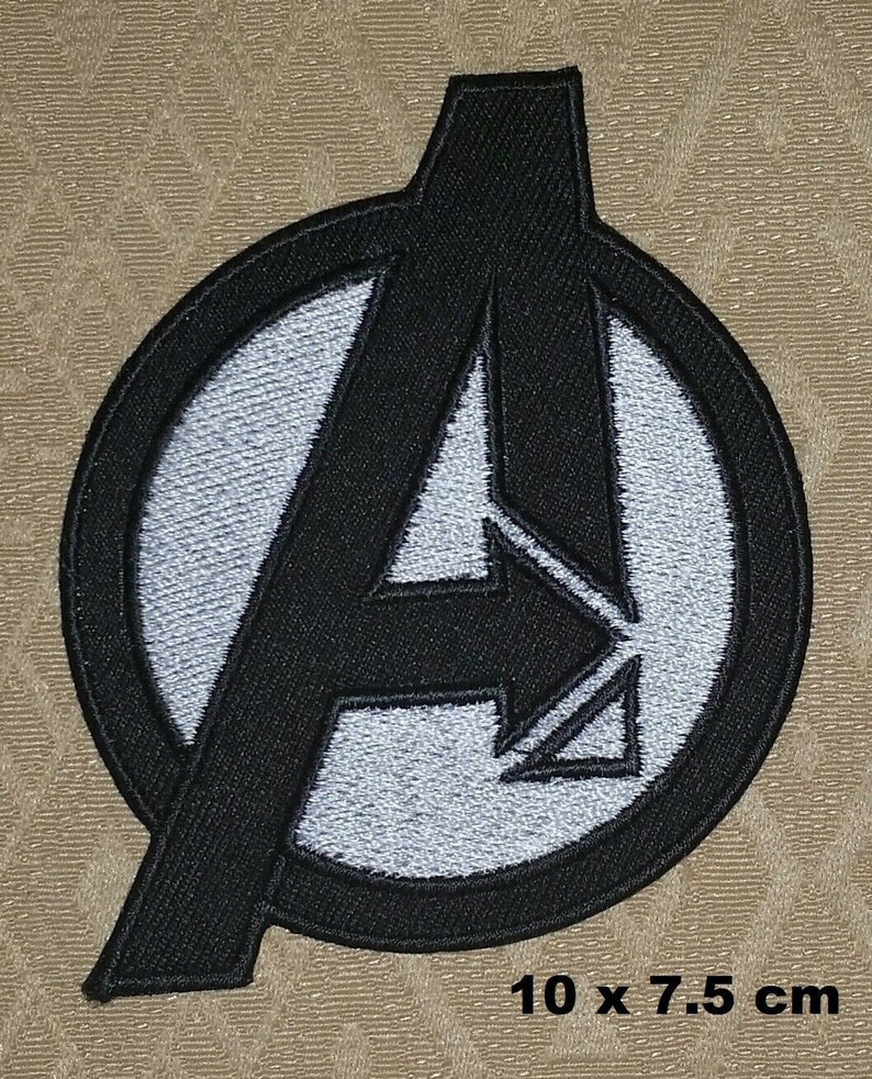 Avengers Iron-on Patch Superhero Applique Embroidered Patch/badge/logo ...