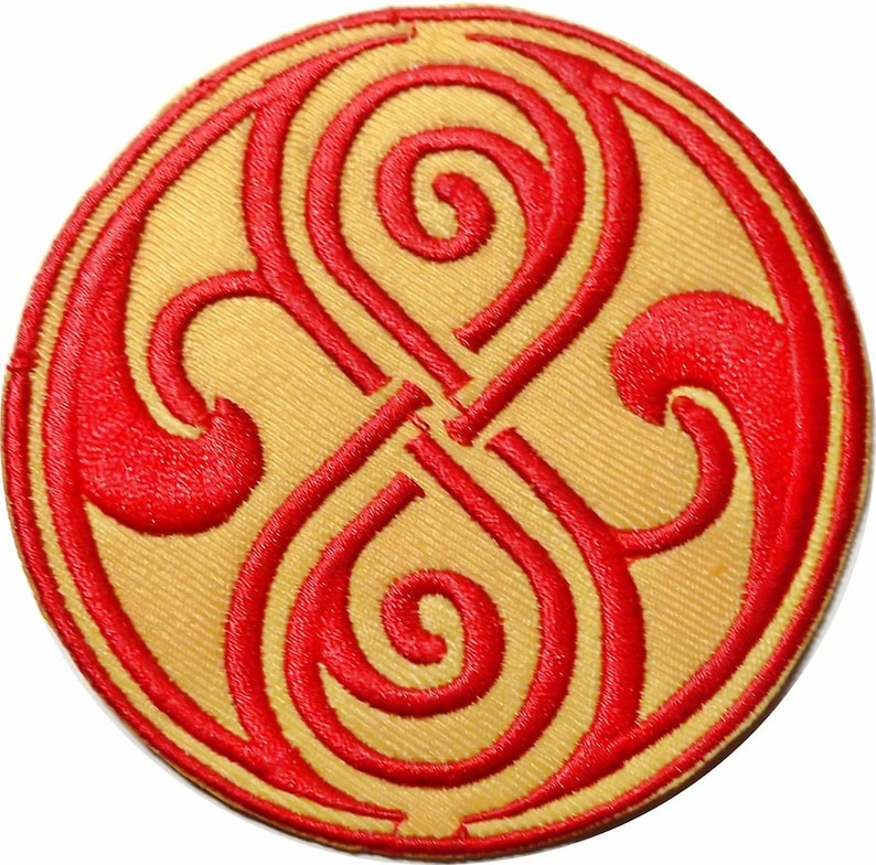 DR WHO Seal of Rassilon Iron-on/sew-on Patch -logo - Etsy