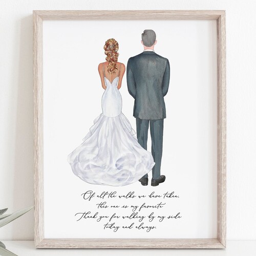 Mother of the Bride Memorial Print Wedding Parent Print | Etsy