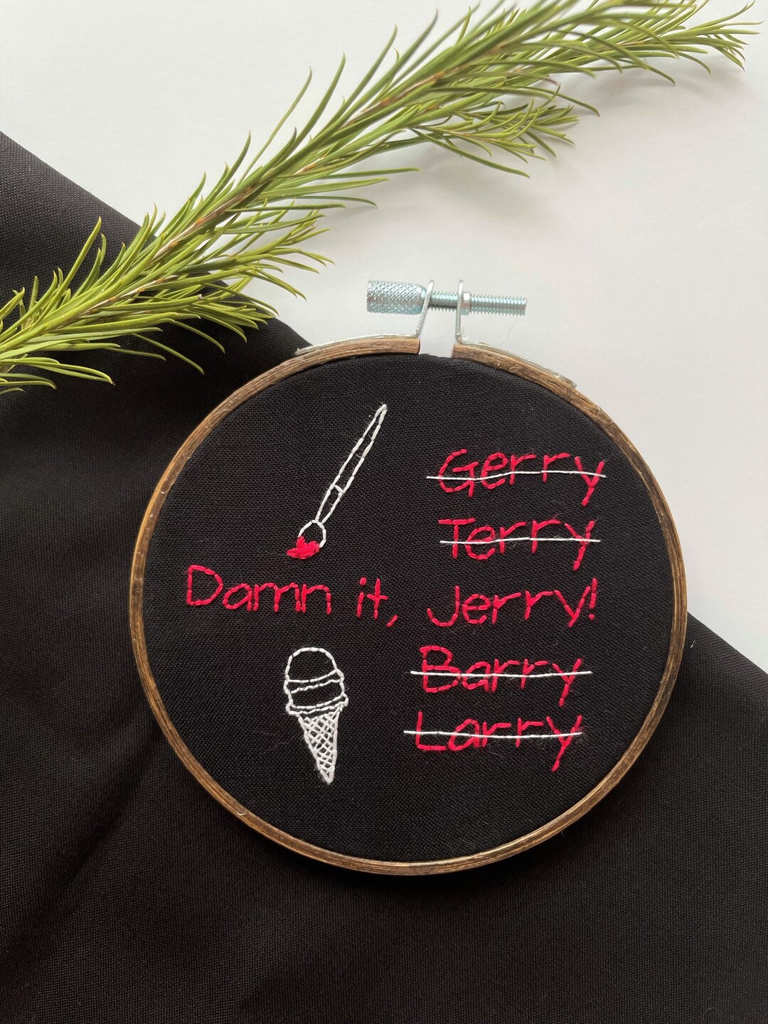 Jerry (gerry) Gergich "damn It, Jerry!" Parks and Rec 4'' Tv Show Hand ...
