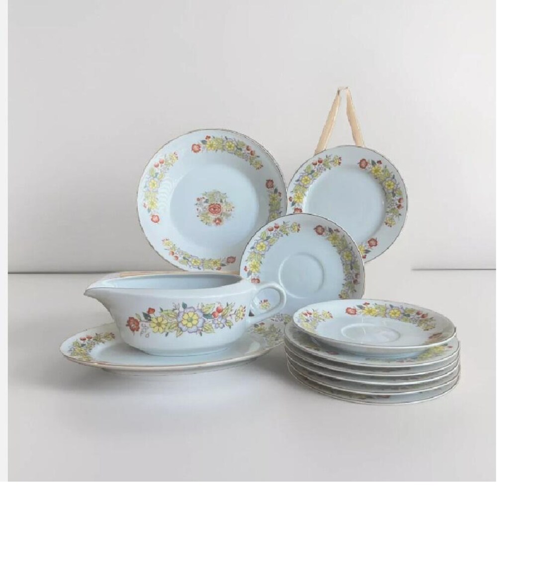 11 Pc Set Signature Collection Select Fine China Oriental Garden ...