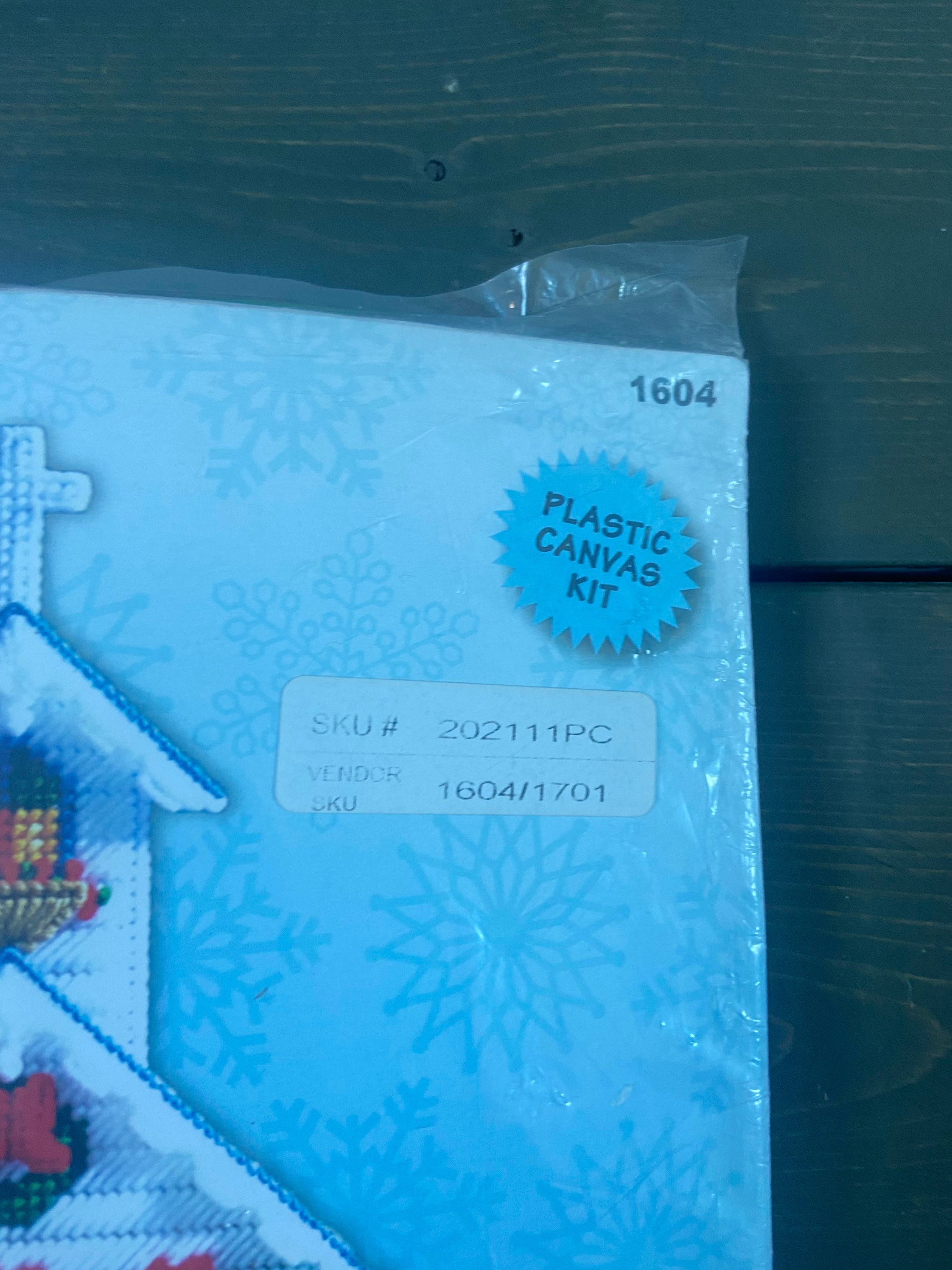 Design Works Plastic Canvas Kit Church Christmas Wall Decor New 12x15 ...