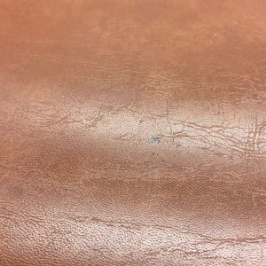 Koloman Handler Vintage Brown Leather Look Three Ring Binder MCM Office ...