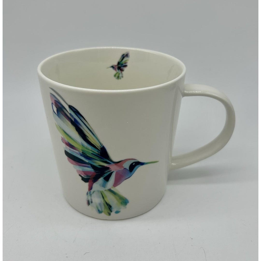 PPD Turnowsky Hummingbird Mug Bone China 13.5 Oz Coffee Tea Cup Paper ...