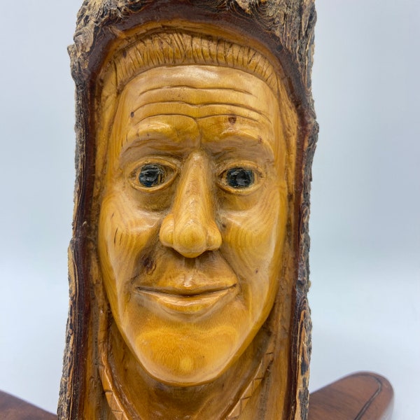 Wood Spirit Carving - Etsy