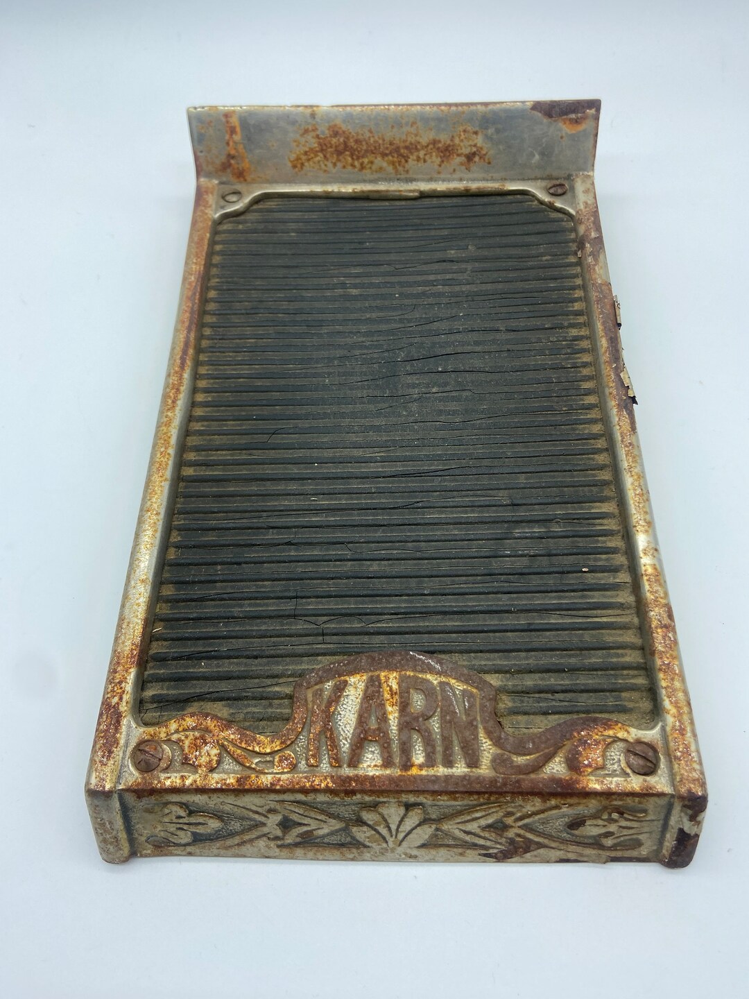 Antique D.W. Karn Pump Organ Foot Pedal Cast Iron Frame Intact Wood ...