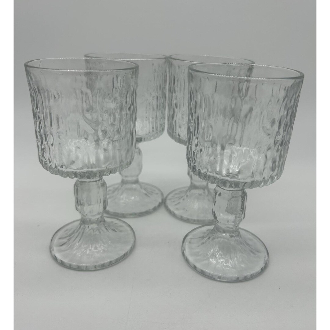 Ravenhead Siesta Vintage 4 X Bark Effect Barware Port Sherry Glasses ...
