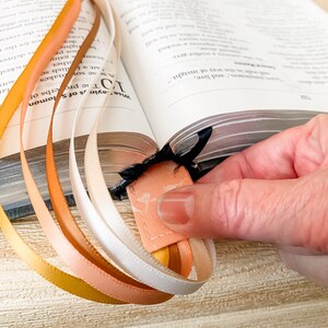 Bible Ribbon Bookmark - Christian Gift, Keepsake With Multiple Ribbons ...