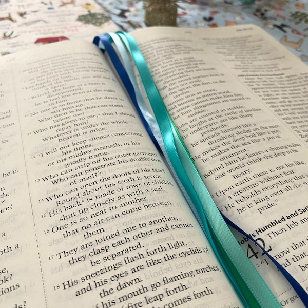 Ribbon Bookmarks - Etsy