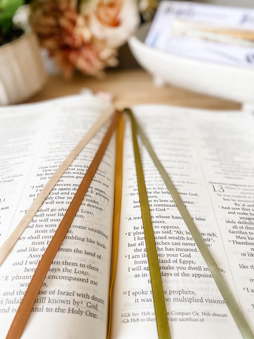 Ribbon Bible Bookmark: Handmade Christian Keepsake With Multiple ...