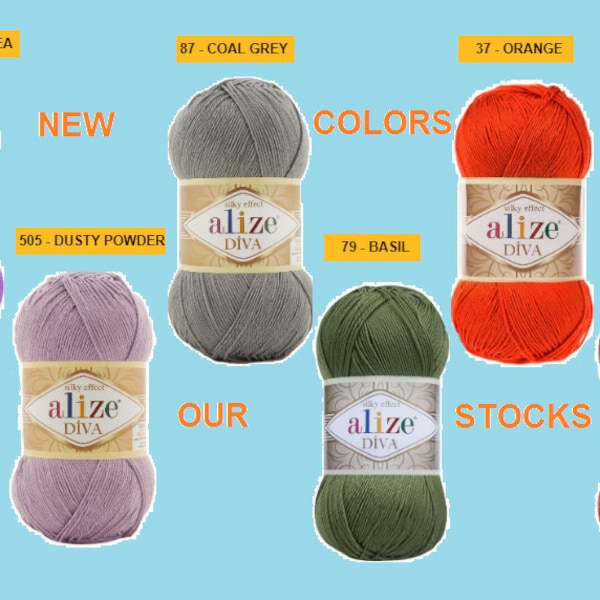 Alize Diva Stretch - Etsy