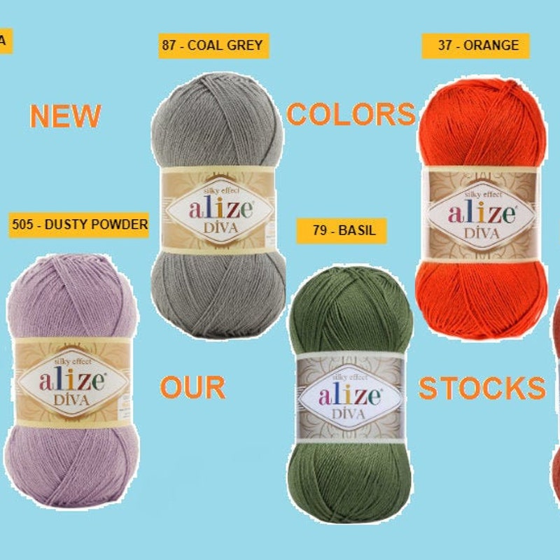 Yarn Alize - Etsy