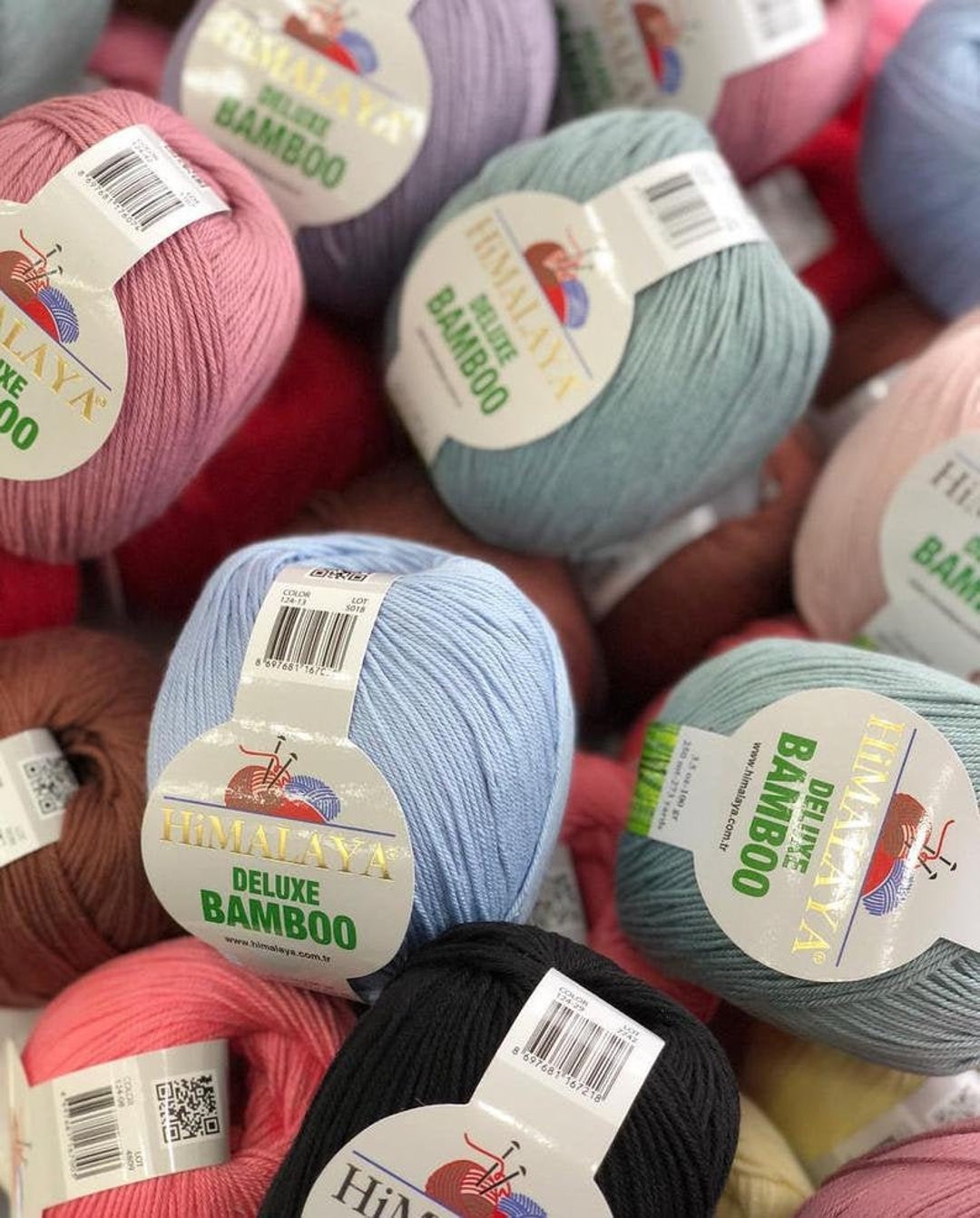 Himalaya Deluxe Bamboo , Himalaya Yarn, Baby Yarn,baby Blanket Yarn ...