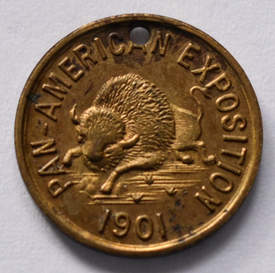 1901 Pan American Expo Coin - Etsy