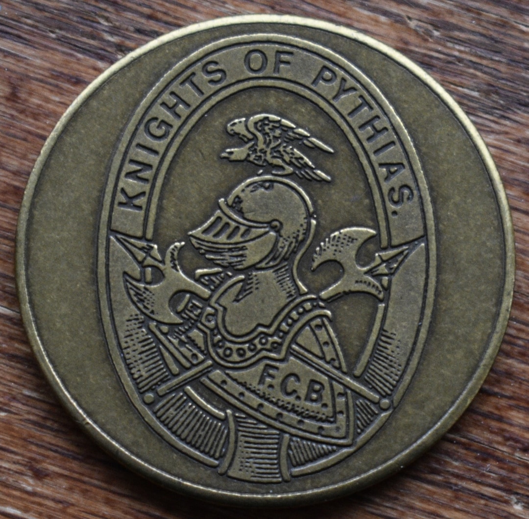 Knights of Pythias Lodge Coin - Etsy