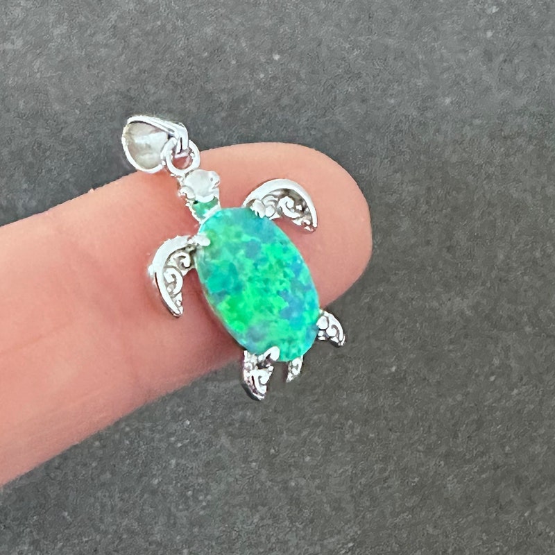 Turtle Pendant - Etsy