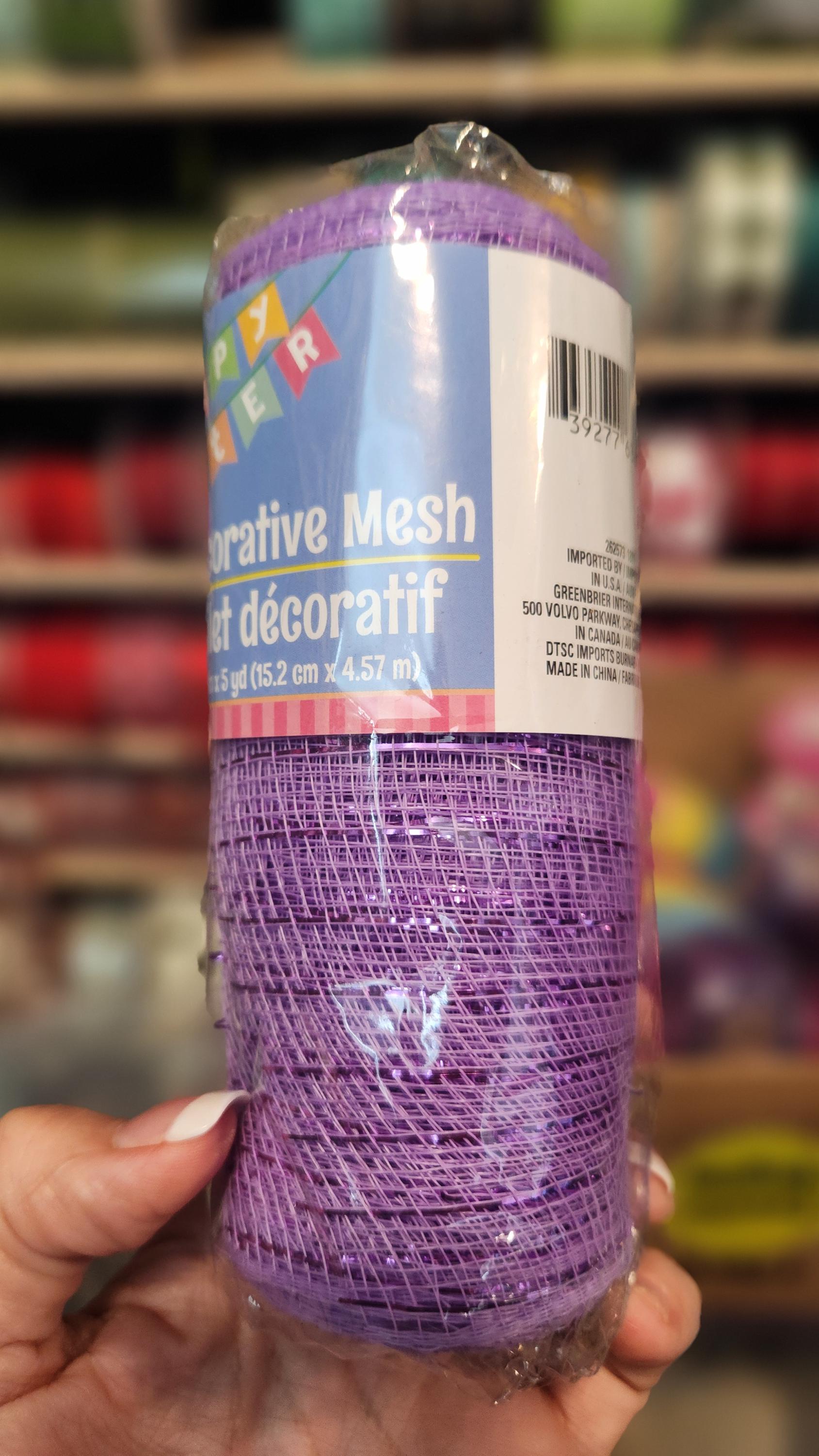 1 Dollar a Roll Deco Mesh Bundles, 6" X 5 Yds Each Roll, Beautiful ...