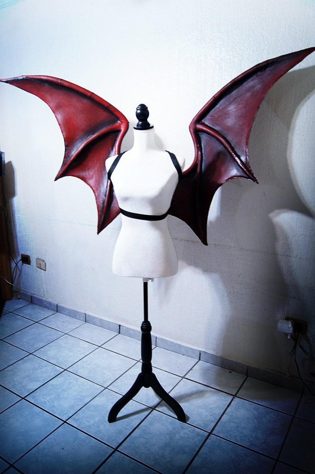 Demon Dragon Vampire Wings Cosplay Costume Simple Details - Etsy