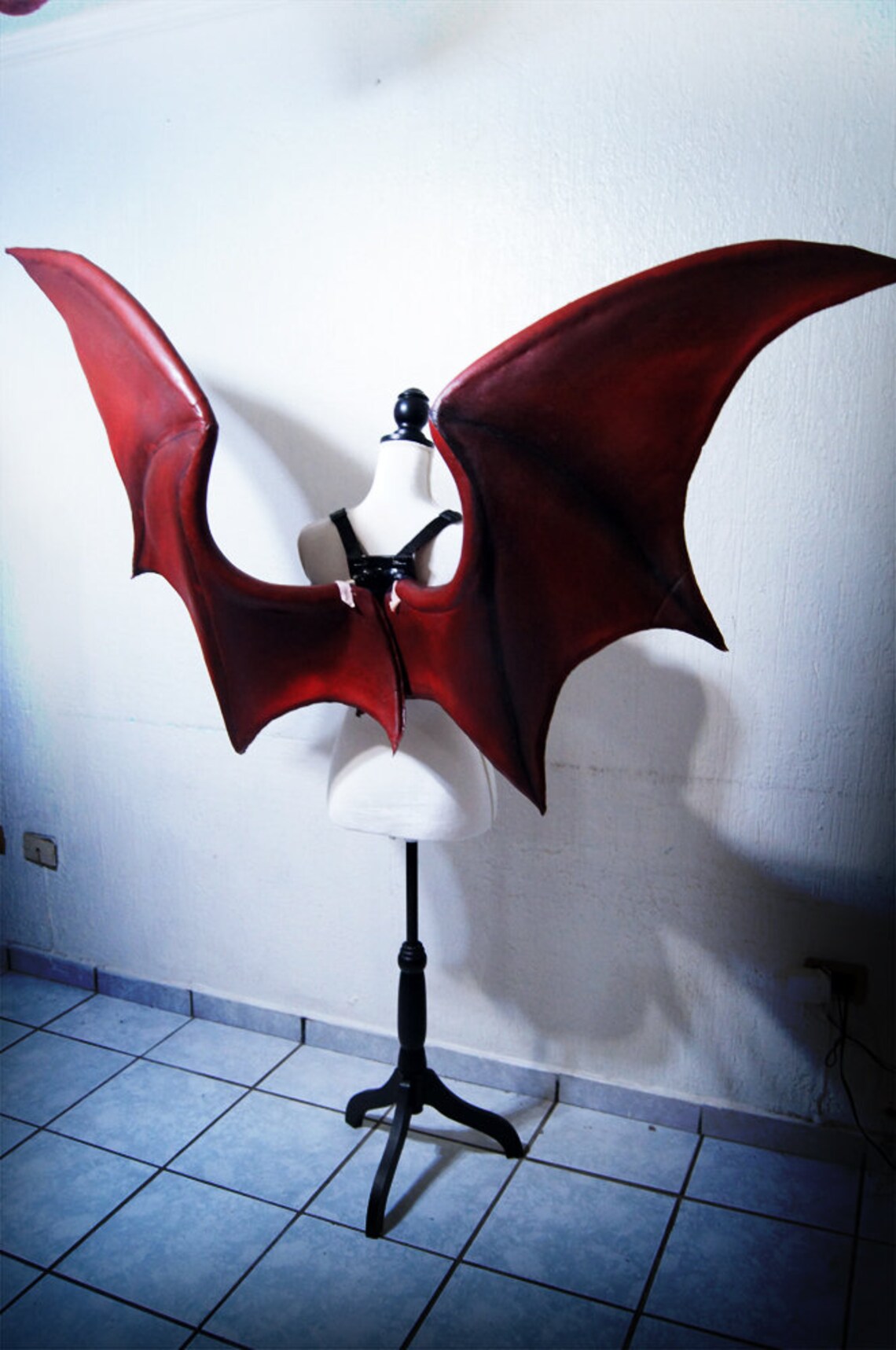Demon dragon vampire wings cosplay costume simple details | Etsy