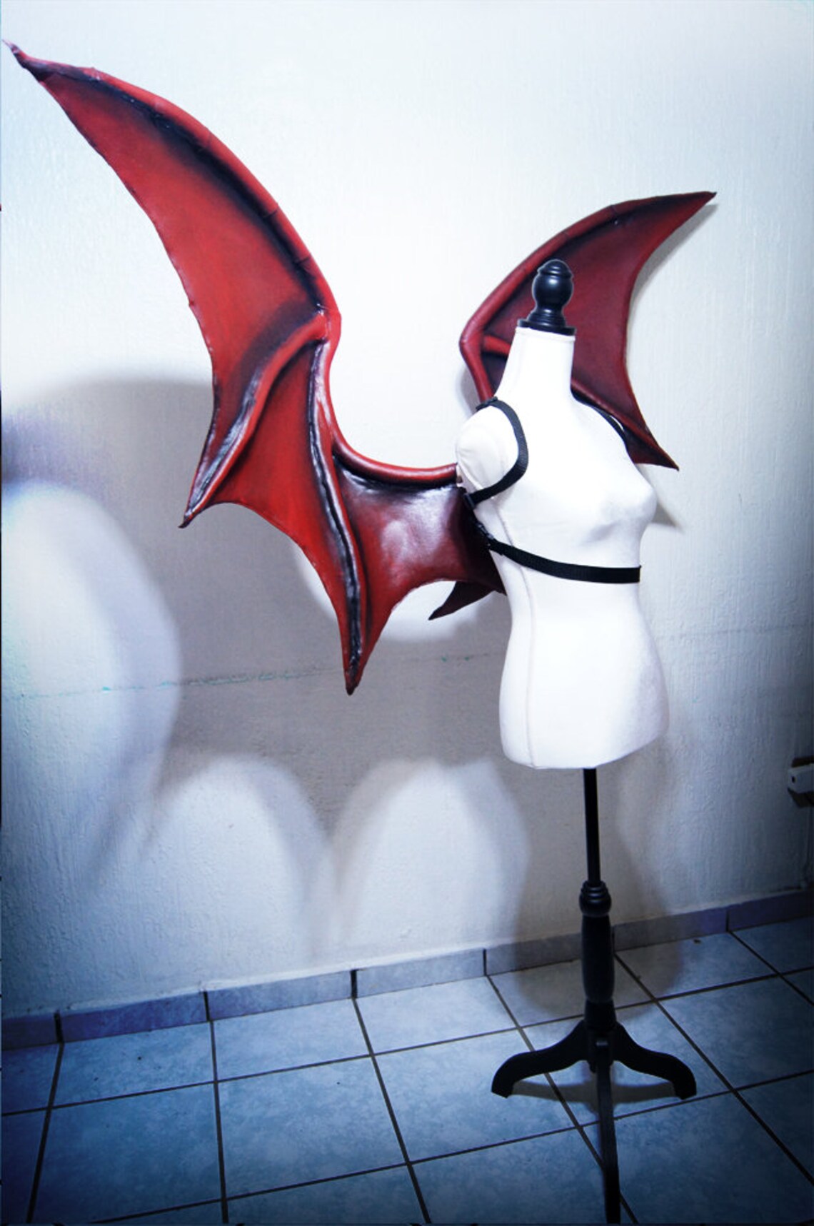 Demon dragon vampire wings cosplay costume simple details | Etsy