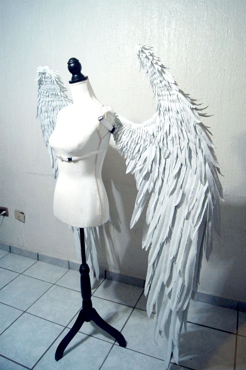 White wings for cosplay angel costume colors available Yue | Etsy