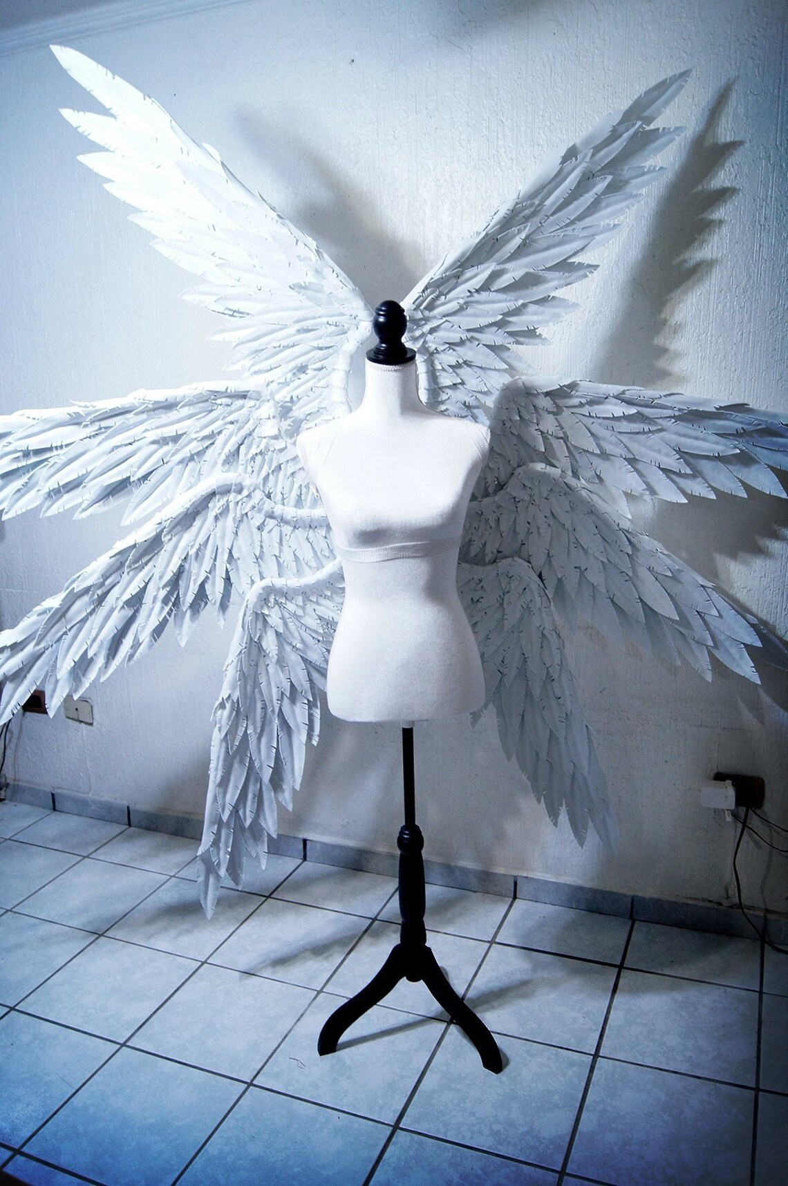 Angewomon and Angemon white wings for cosplay Digimon angel - Etsy México