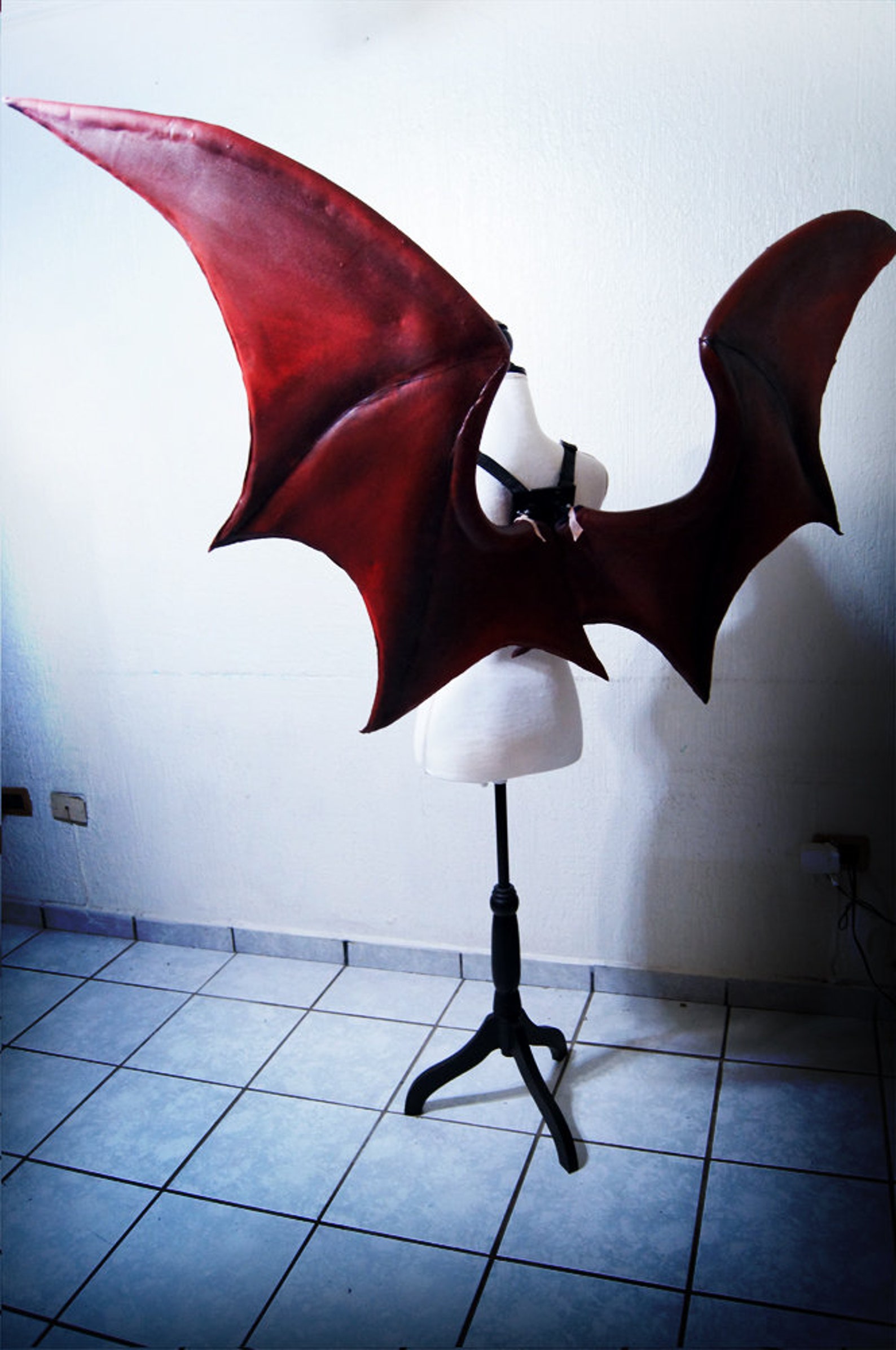 Demon Dragon Vampire Wings Cosplay Costume Simple Details - Etsy