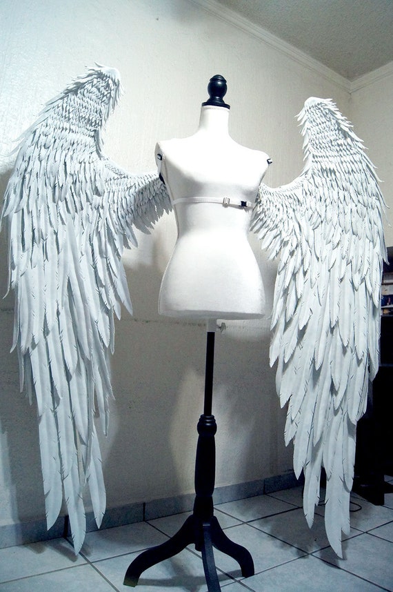 White wings for cosplay angel costume colors available Yue | Etsy