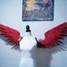 Red and More Color Wings for Cosplay Darker Longest Feathers - Etsy
