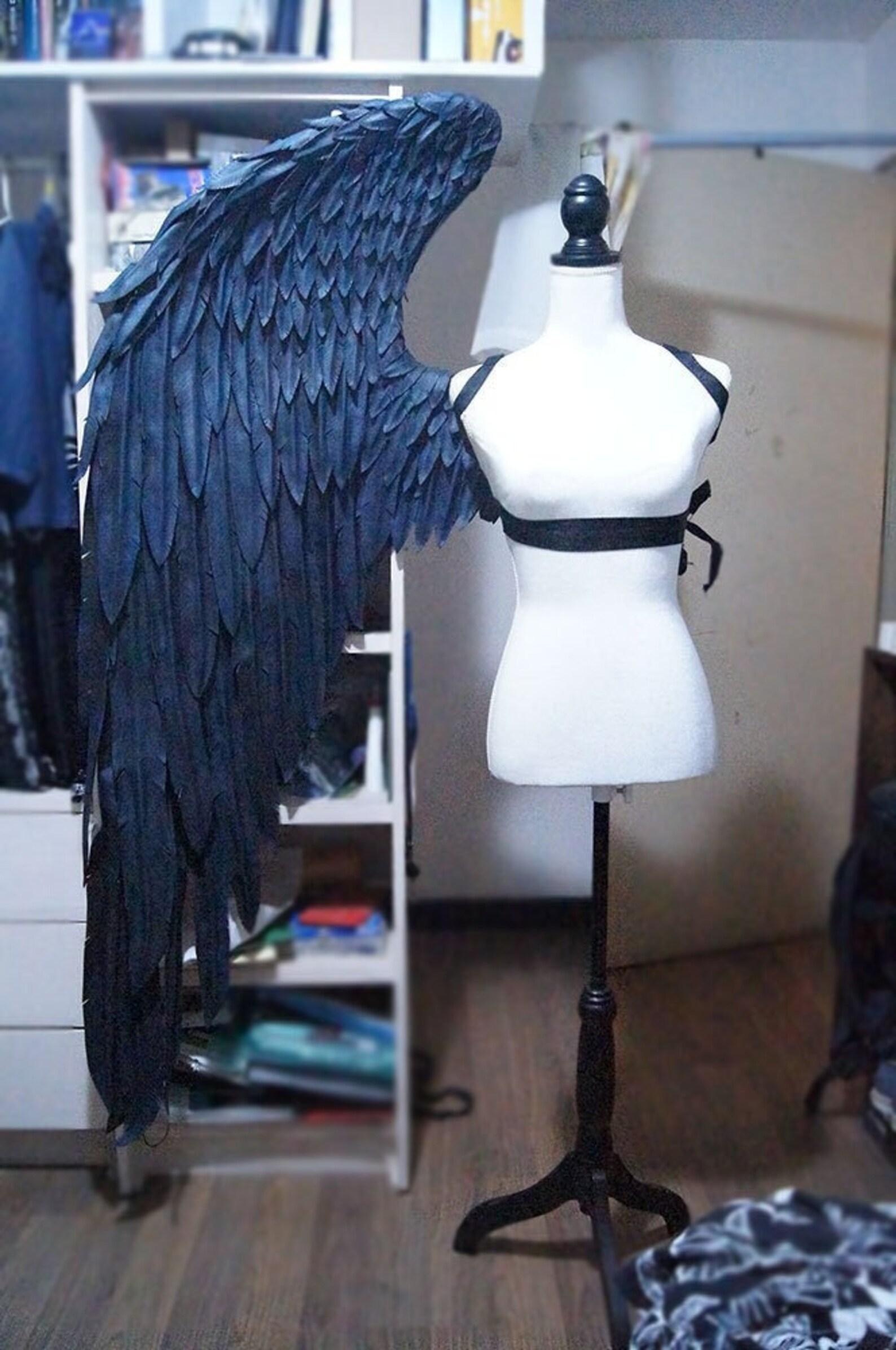 Sephiroth Black Wing One Winged Angel Cosplay Wing - Etsy