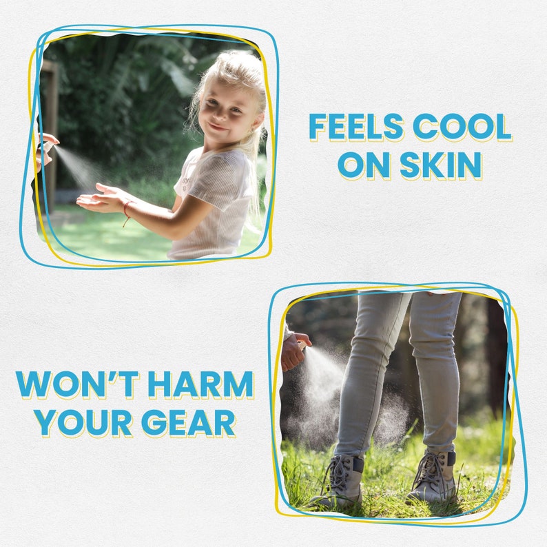 Bug Repellent, Natural Mosquito Repellent Spray, 100% Plant Based ...