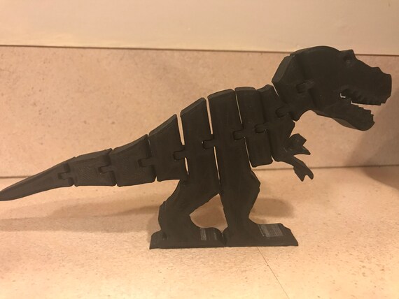 3D printed flexible Dino toy | Etsy