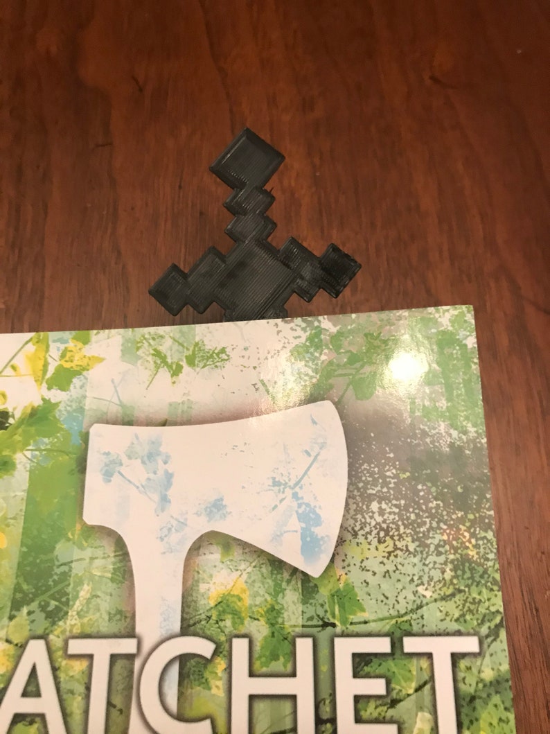 3D Printed Minecraft Sword Bookmark Pack of 2 - Etsy